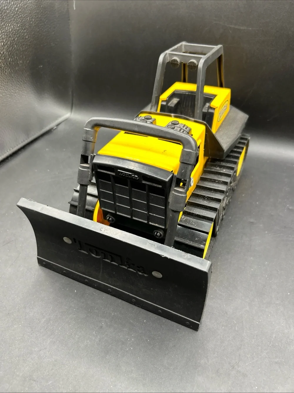 Tonka | Toys | Tonka Yellow And Black Bulldozer Toy With Moving Blade ...